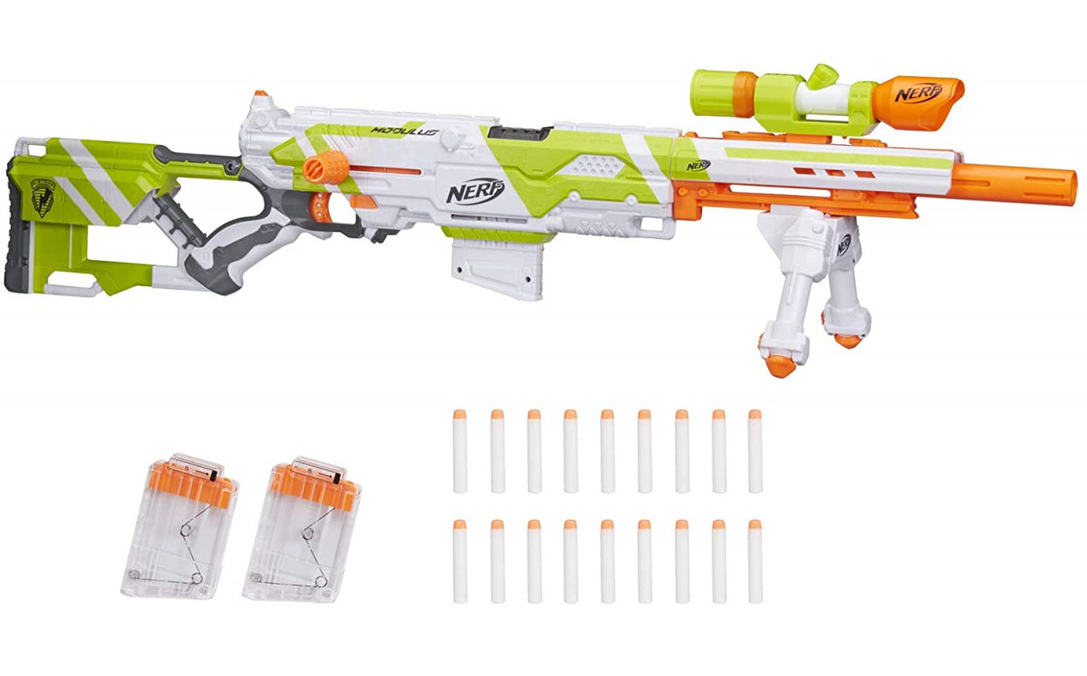 Бластер NERF Longstrike Modulus (E3013) — купить с доставкой из США и ...