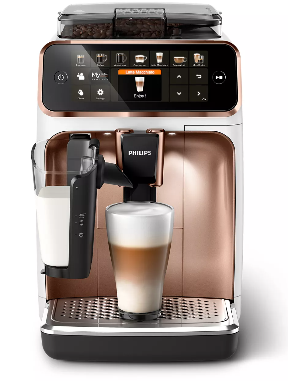 Кофемашина Philips 5400 Series EP5443/70 белый (EP5443/70) — купить с ...