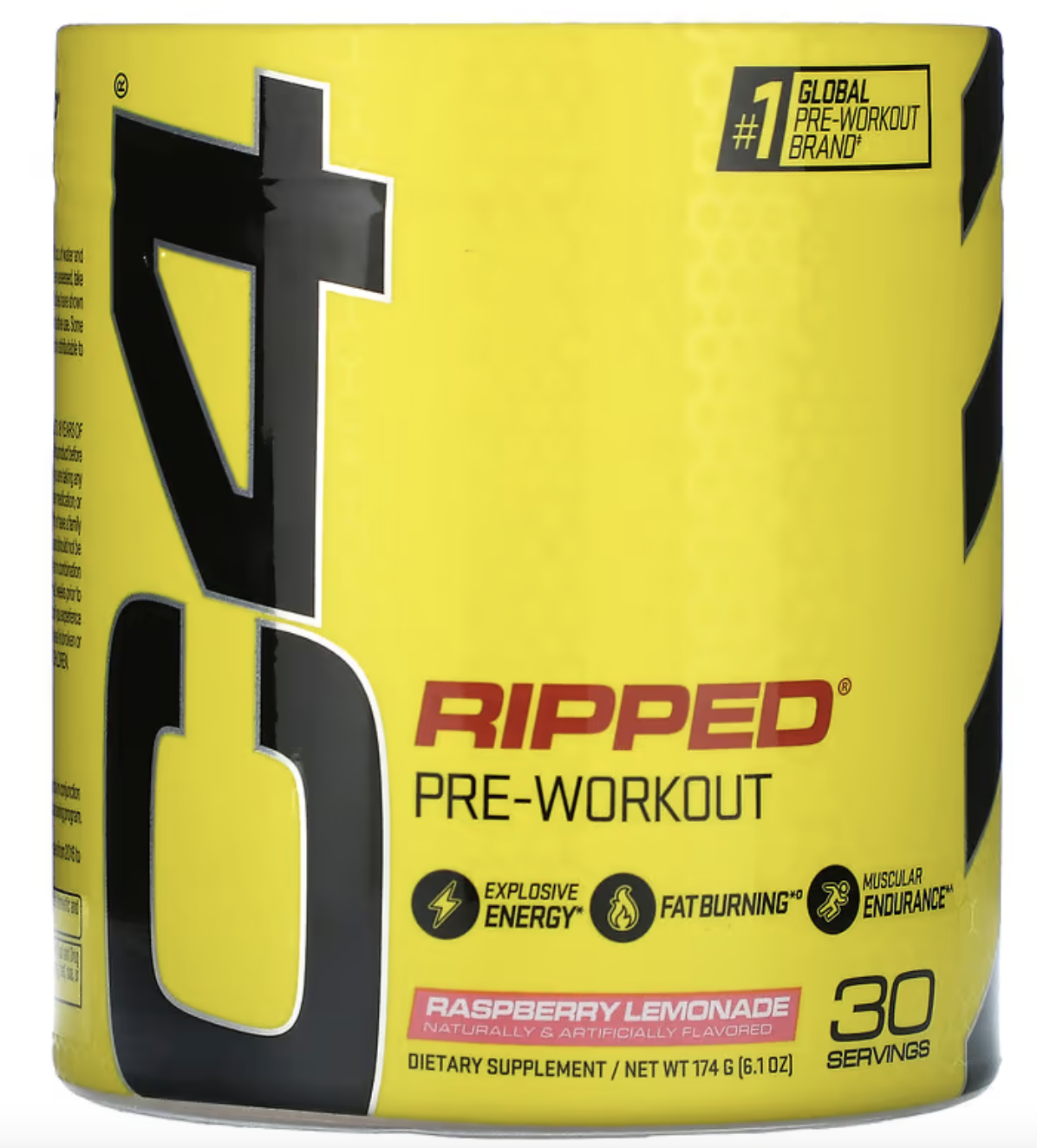 Комплекс Cellucor C4 Ripped, Pre-Workout, Raspberry Lemonade, 174 г ...