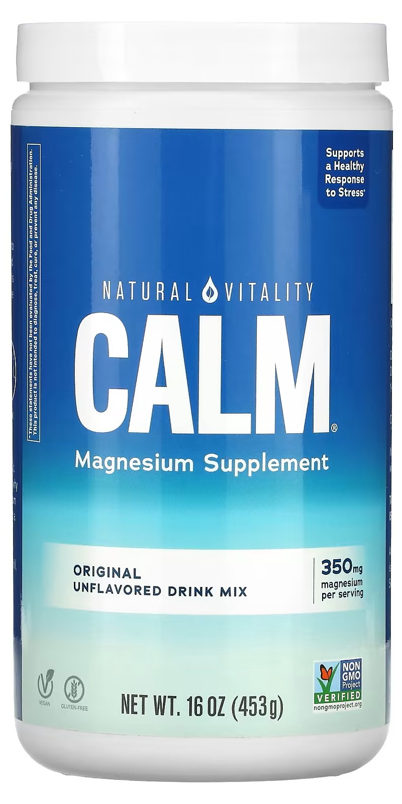 Минералы Natural Vitality CALM, Magnesium Supplement Drink Mix ...