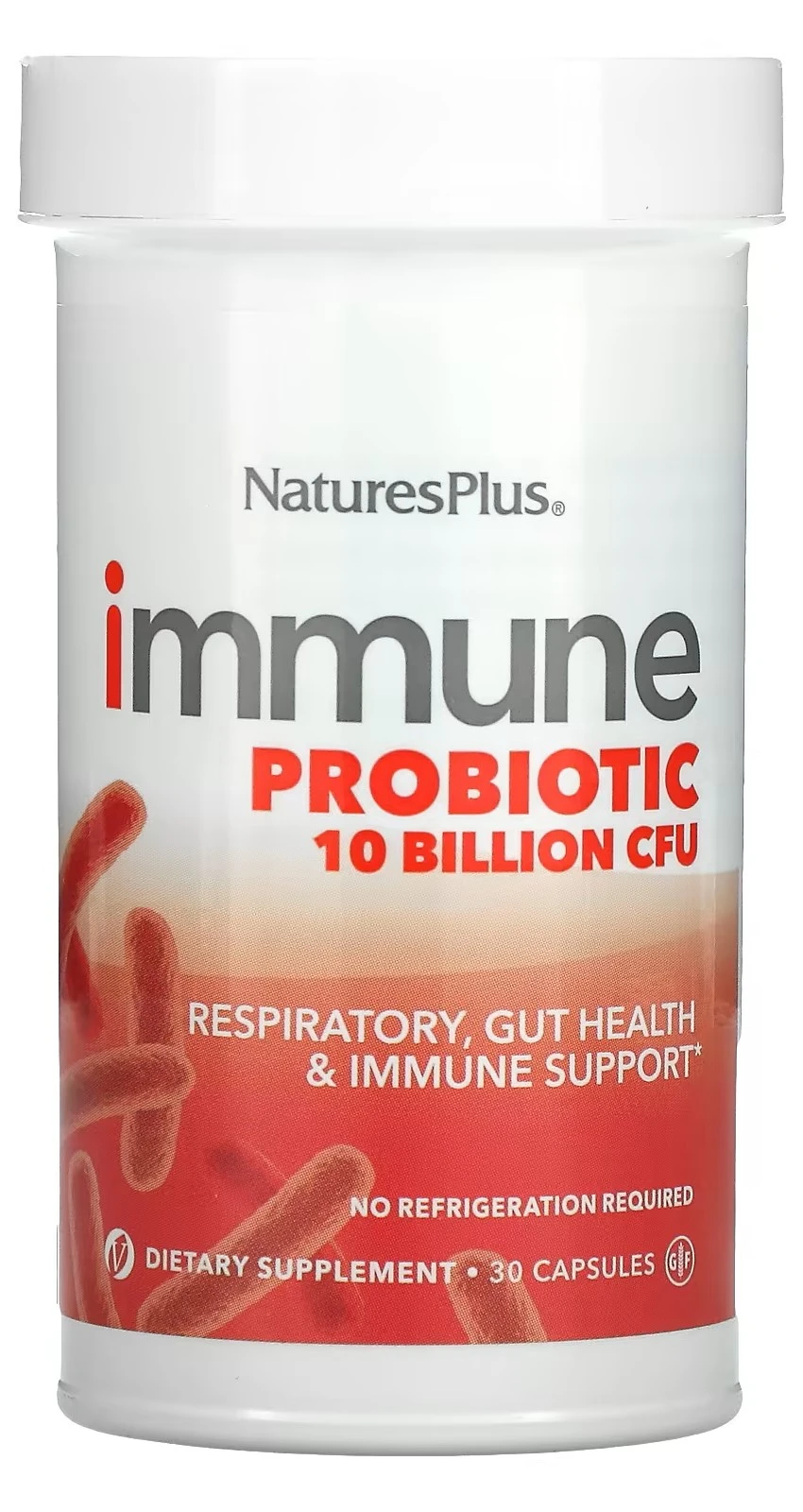 Пробиотик Natures Plus Immune Probiotic, 10 Billion CFU 30 капсул (NAP ...