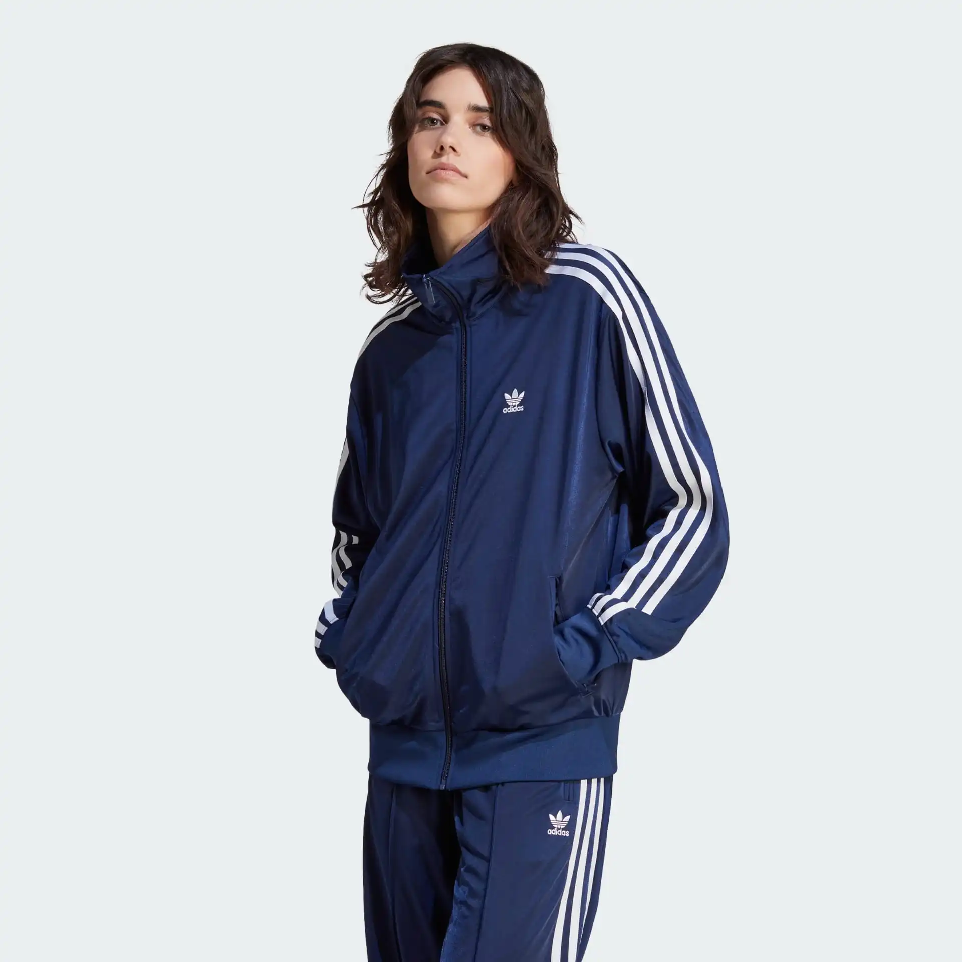 Женская олимпийка adidas Originals Adicolor Classics Loose Firebird ...