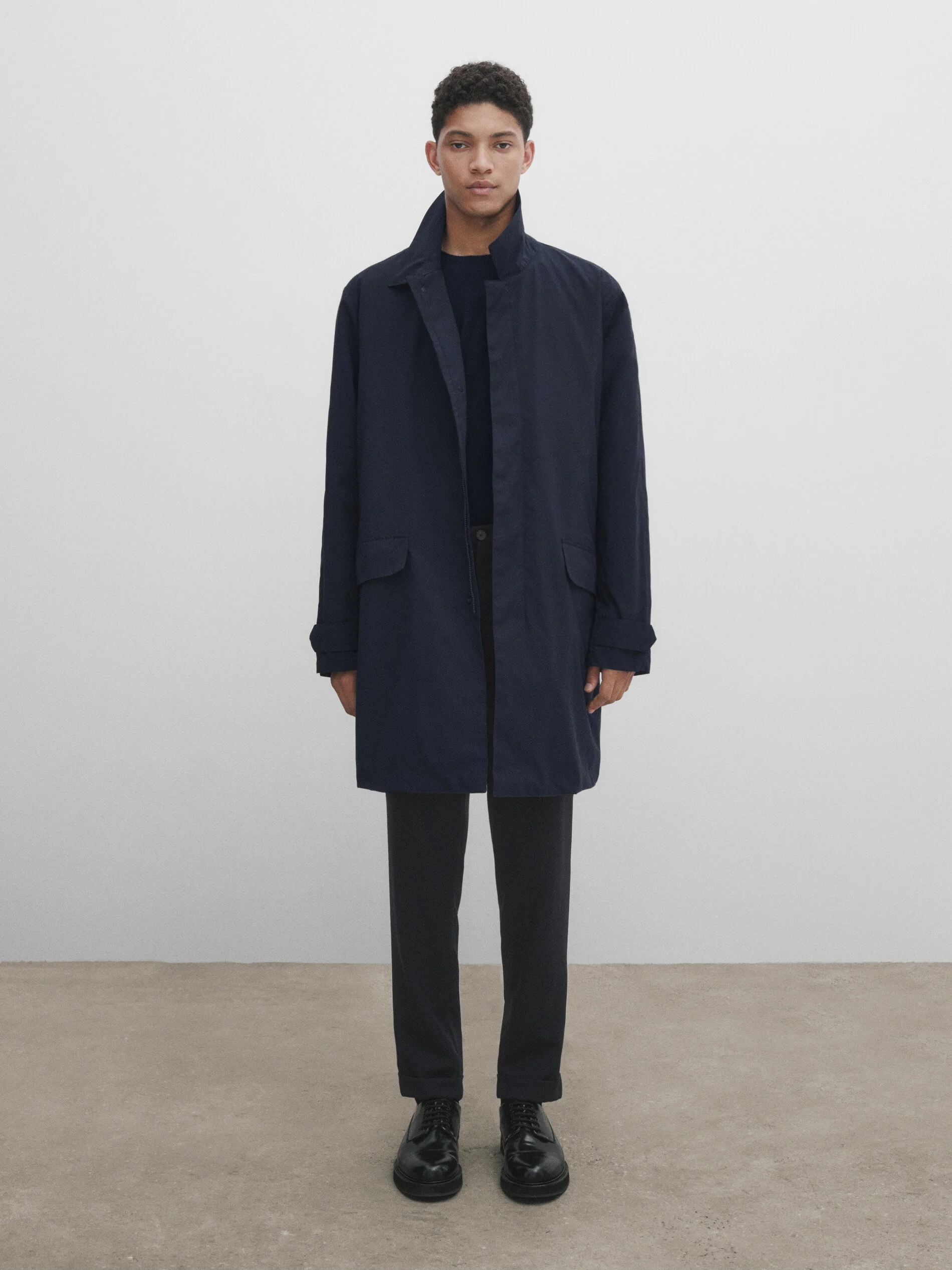 Мужской тренч Massimo Dutti Removable 3-layer (3408/204-401) — купить с ...